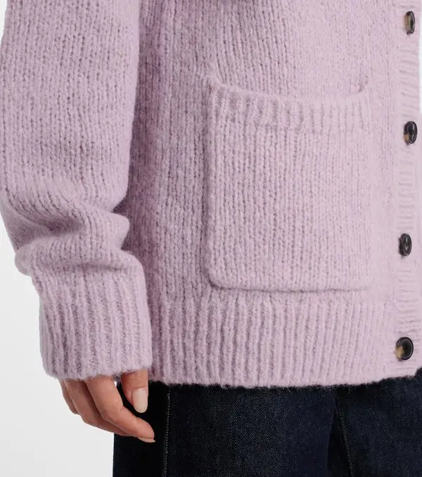 Dries Van Noten Alpaca And Wool-blend Cardigan