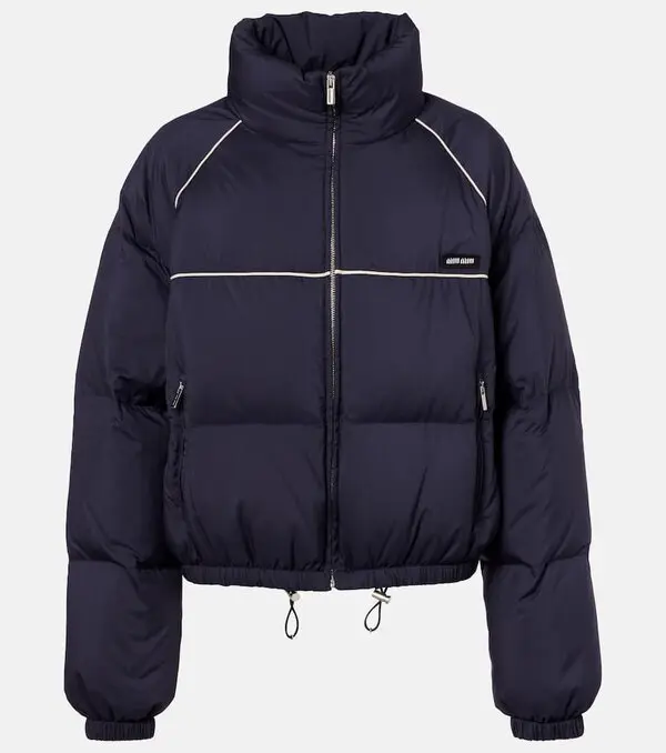 Miu Miu Technical Down Jacket - Blue
