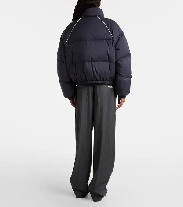 Miu Miu Technical Down Jacket - Blue
