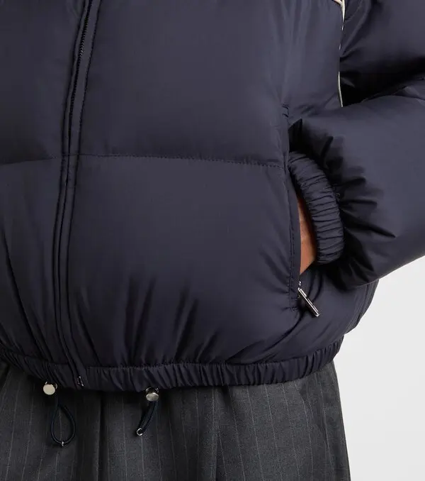 Miu Miu Technical Down Jacket - Blue
