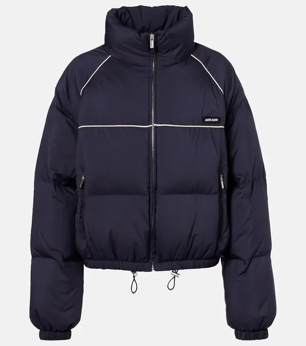 Miu Miu Technical Down Jacket - Blue