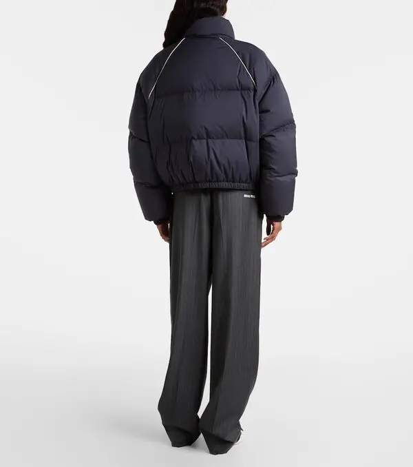 Miu Miu Technical Down Jacket - Blue