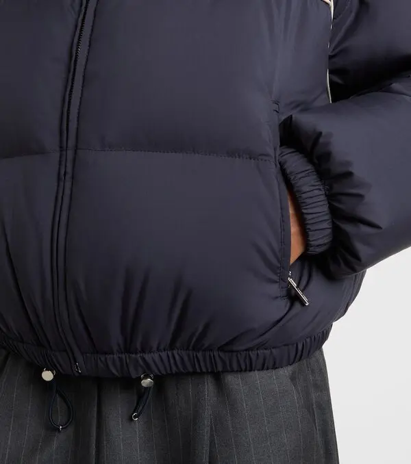 Miu Miu Technical Down Jacket - Blue