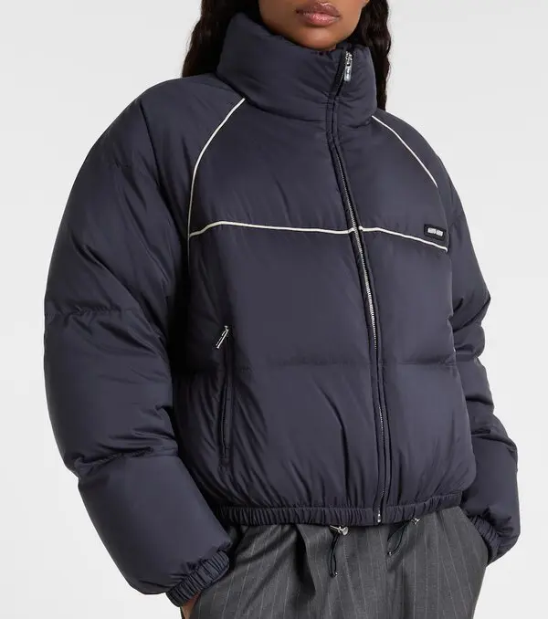 Miu Miu Technical Down Jacket - Blue