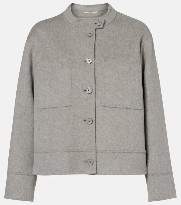 Max Mara Sarah Virgin Wool Jacket - Grey