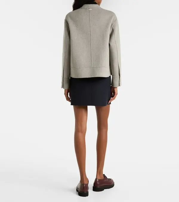 Max Mara Sarah Virgin Wool Jacket - Grey