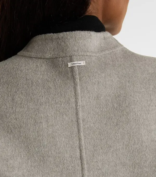 Max Mara Sarah Virgin Wool Jacket - Grey