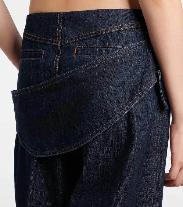 Sportmax Runway High-rise Wide-leg Jeans