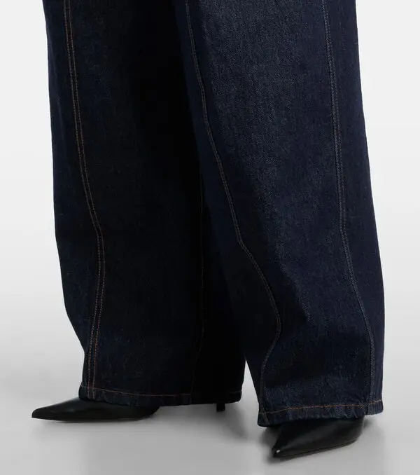 Sportmax Runway High-rise Wide-leg Jeans