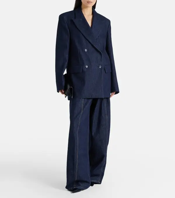 Sportmax Runway High-rise Wide-leg Jeans