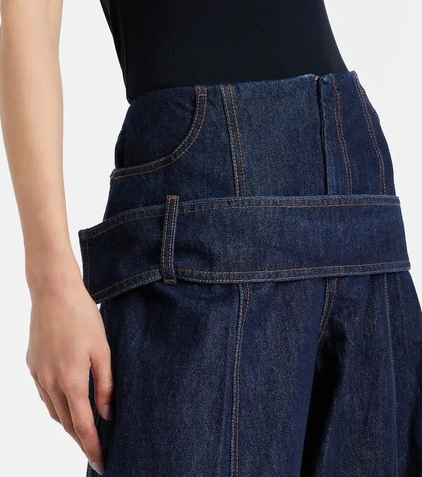 Sportmax Runway High-rise Wide-leg Jeans