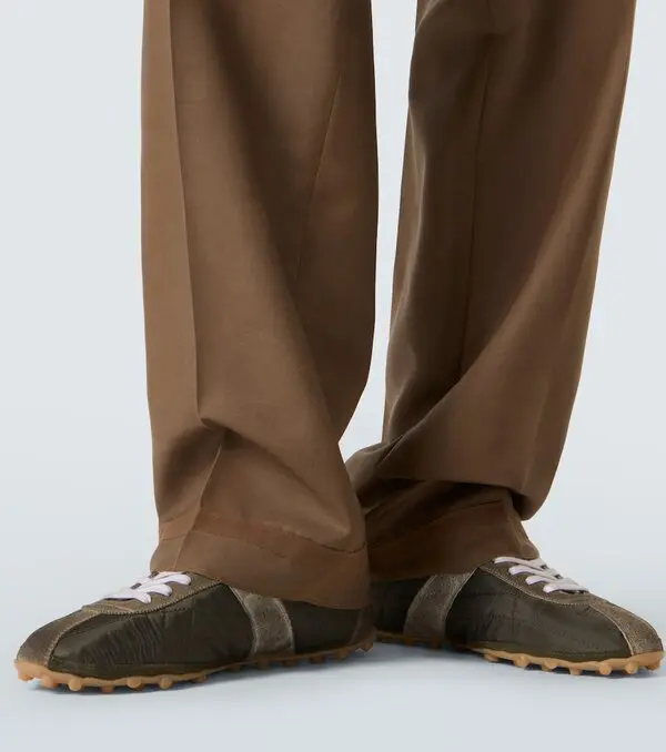 MAISON MARGIELA Mohair And Wool Straight Pants