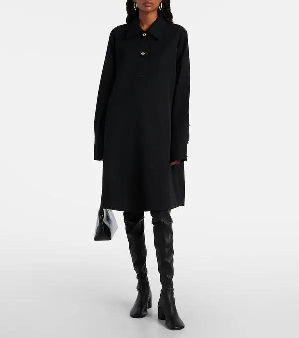 JIL SANDER Leather Over-the-knee Boots