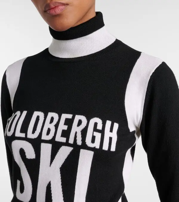 Goldbergh Noemi Intarsia Turtleneck Sweater