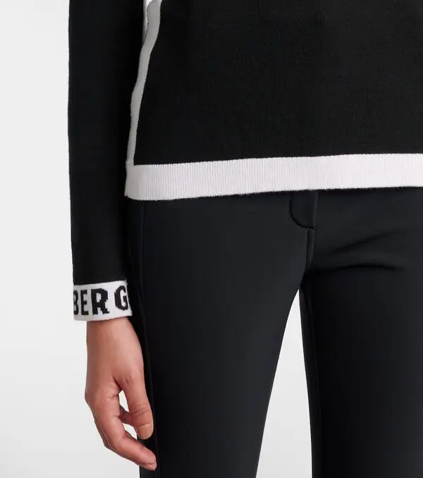 Goldbergh Noemi Intarsia Turtleneck Sweater