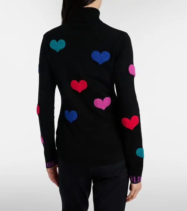 Goldbergh Embellished Turtleneck Sweater - Black