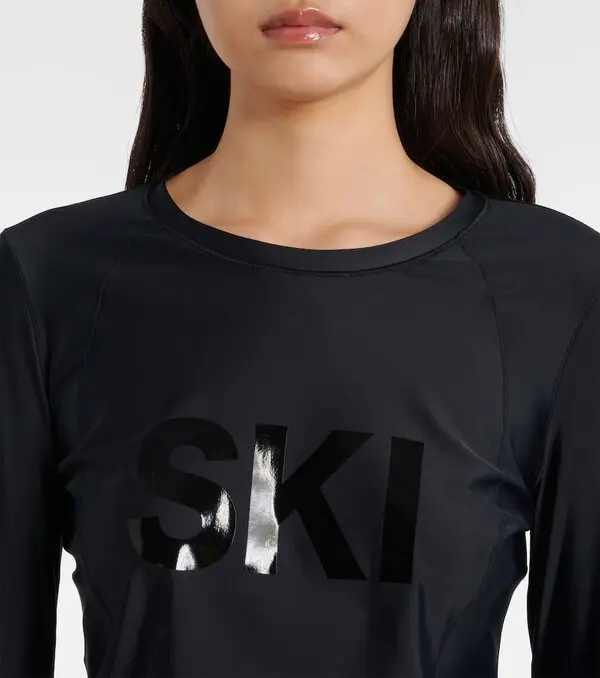 Perfect Moment Ski Crew Neck Top