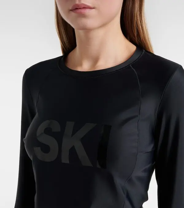 Perfect Moment Ski Crew Neck Top