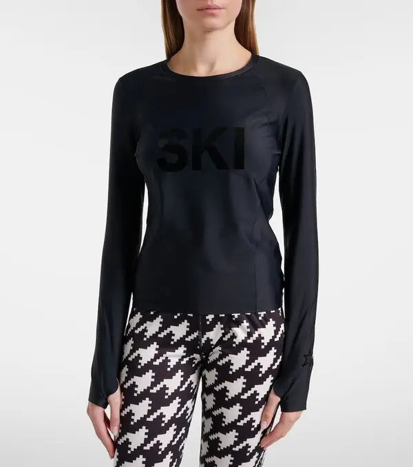 Perfect Moment Ski Crew Neck Top