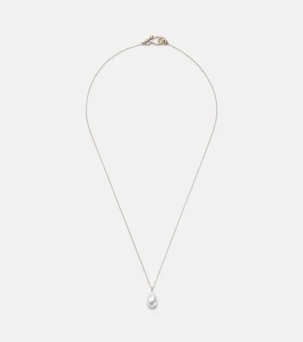 Sophie Bille Brahe Perle Poire Simple Necklace - Gold