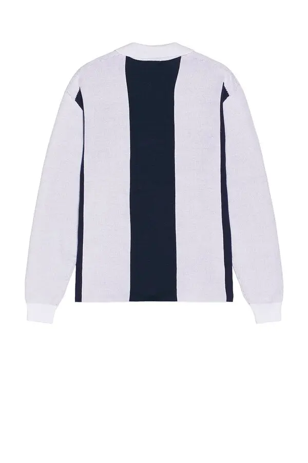 STUDENTS GOLF Gibson Fleece Long Sleeve Polo