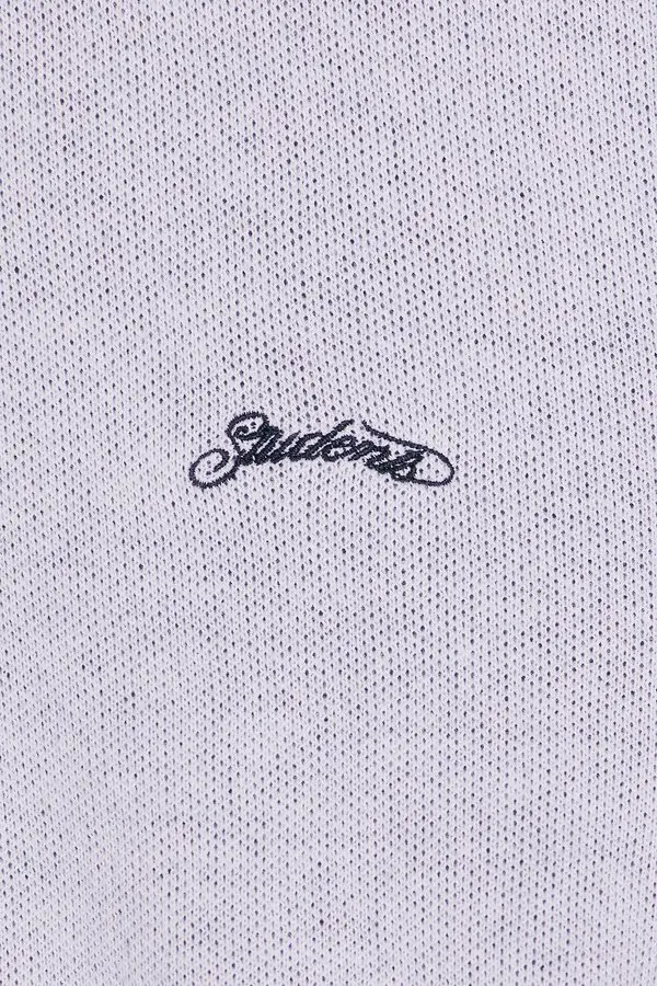 STUDENTS GOLF Gibson Fleece Long Sleeve Polo