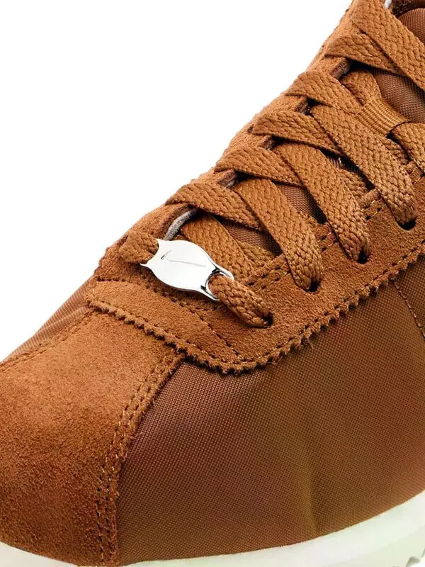 Nike Cortez Logo-patch Sneakers - Brown