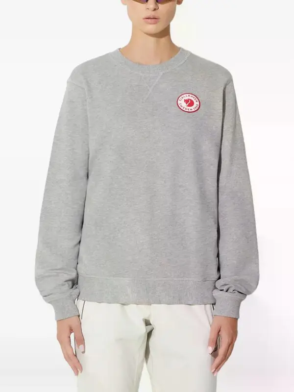 Fjallraven Logo-patch Sweatshirt - Grey