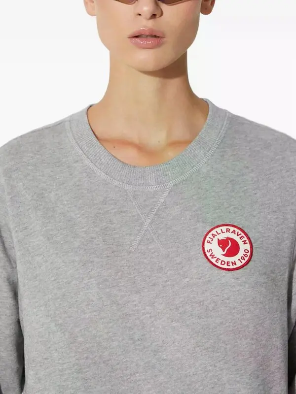 Fjallraven Logo-patch Sweatshirt - Grey