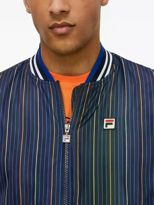 FILA Striped Logo Jacket