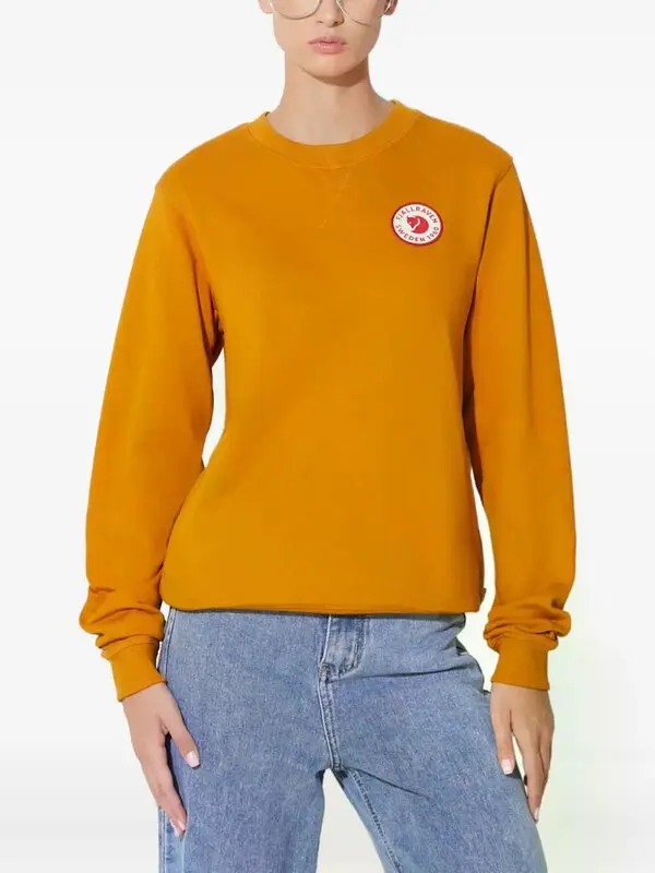 Fjallraven Logo-patch Sweatshirt - Orange