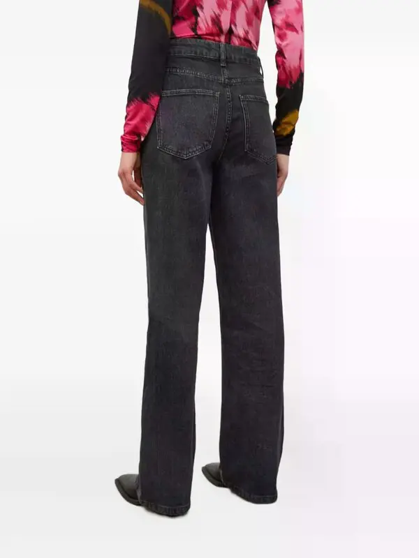 GESTUZ High-waisted Straight Leg Jeans