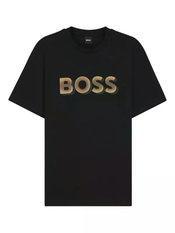 BOSS Logo-print T-shirt - Black