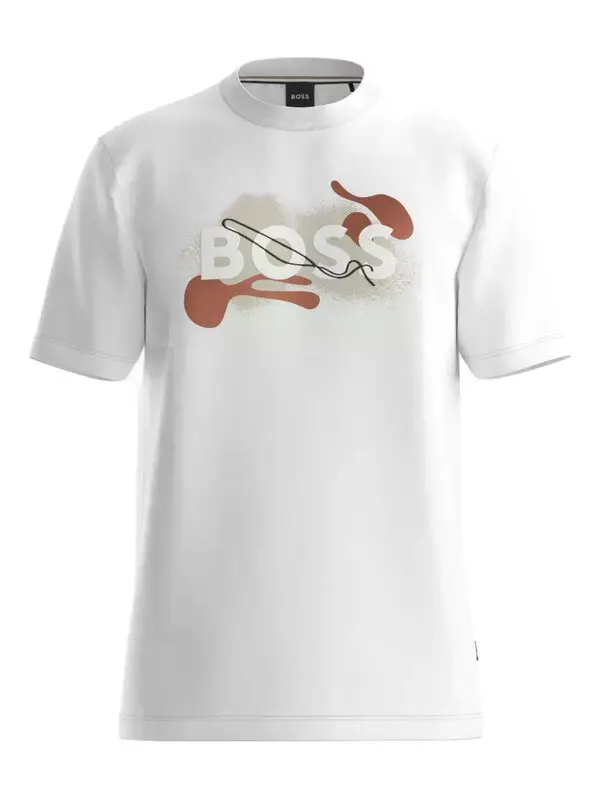 BOSS Logo-print T-shirt - White