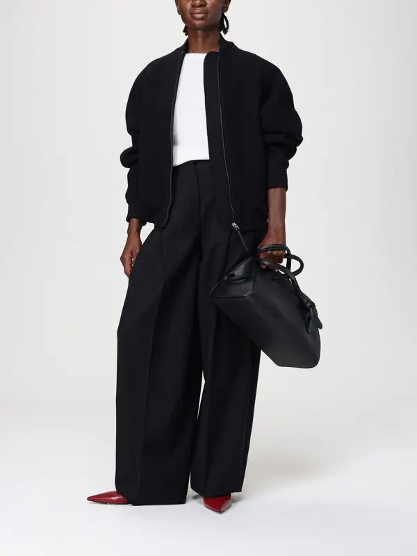 Jacquemus Leather Shoulder Bag - Black