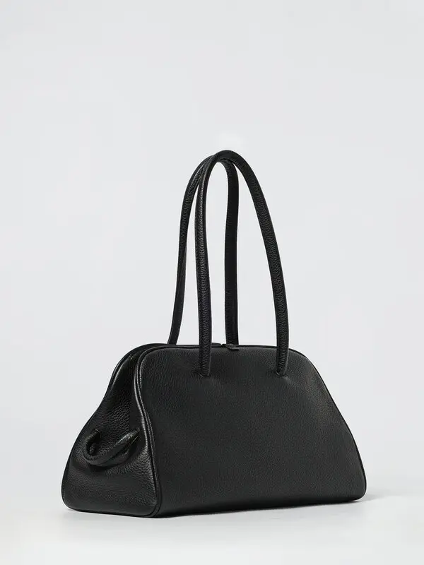 Jacquemus Leather Shoulder Bag - Black