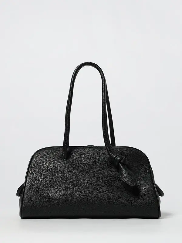 Jacquemus Leather Shoulder Bag - Black