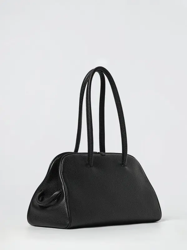 Jacquemus Leather Shoulder Bag - Black
