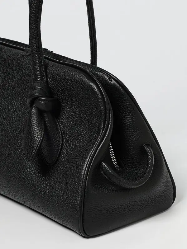 Jacquemus Leather Shoulder Bag - Black