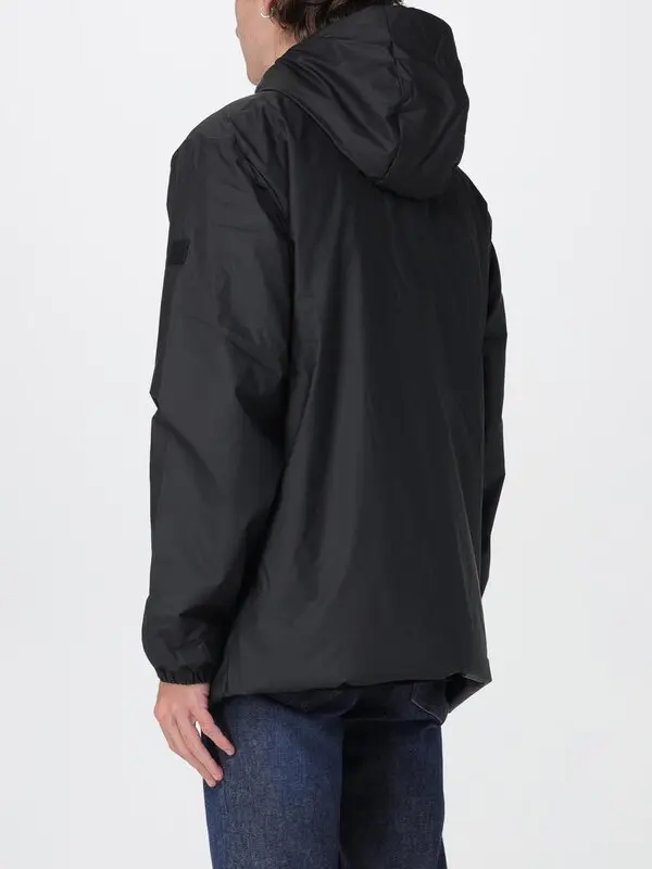 Rains Hooded Waterproof Jacket - Black