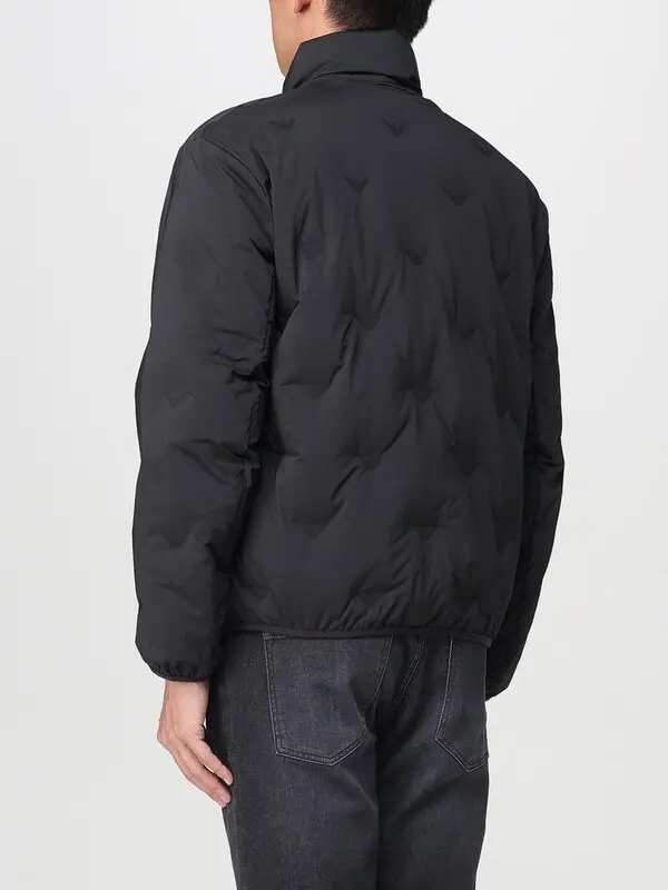 Emporio Armani Quilted Puffer Jacket - Black