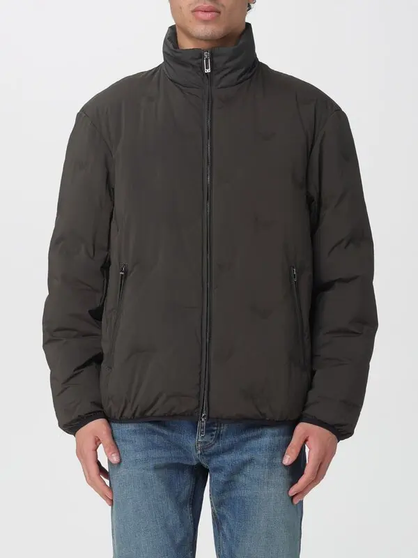 Emporio Armani Quilted Puffer Jacket - Green