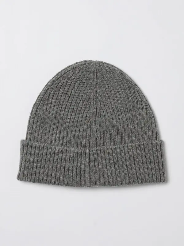 Hugo Ribbed Beanie - Grey