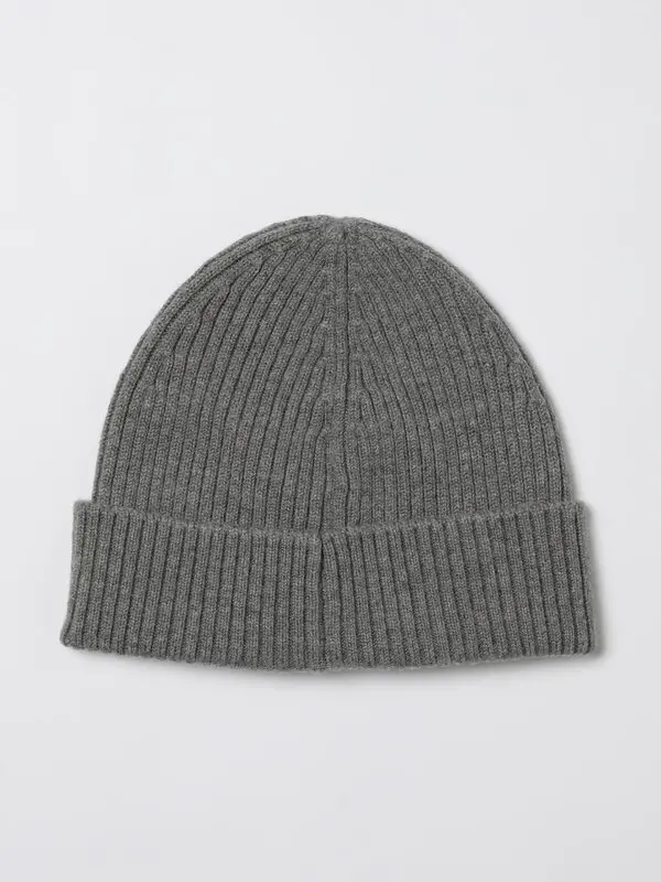 Hugo Ribbed Beanie - Grey