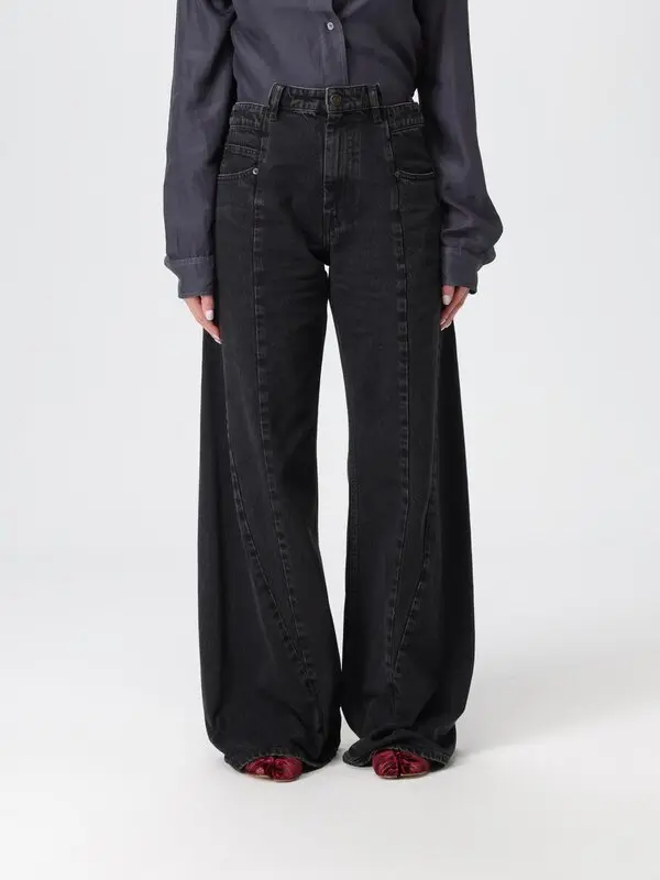 MAISON MARGIELA Wide Leg Jeans - Black