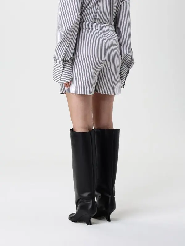 Attico Striped Shorts