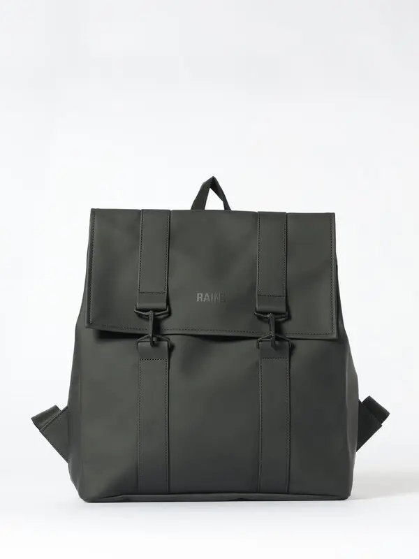 Rains Msn Waterproof Pu Backpack - Black