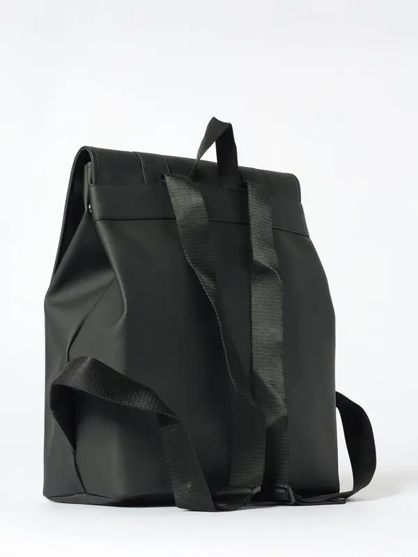 Rains Msn Waterproof Pu Backpack - Black