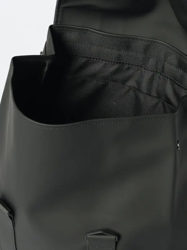 Rains Msn Waterproof Pu Backpack - Black