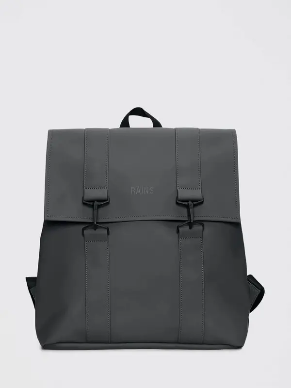 Rains Msn Waterproof Pu Backpack - Grey
